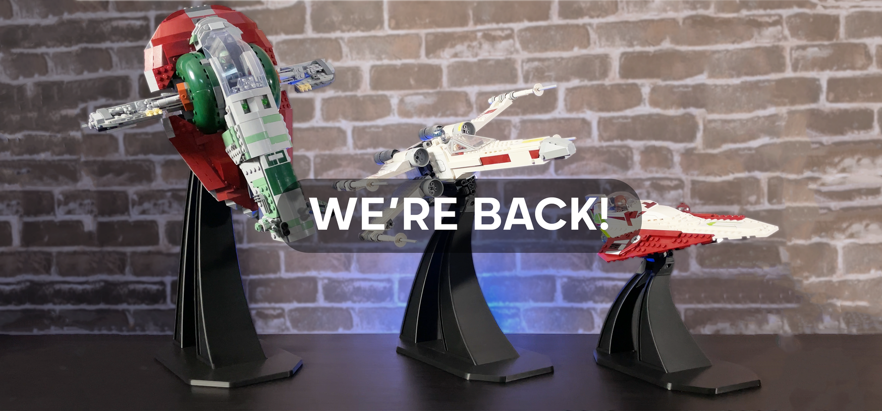 BrickStands Adjustable LEGO Display Stands